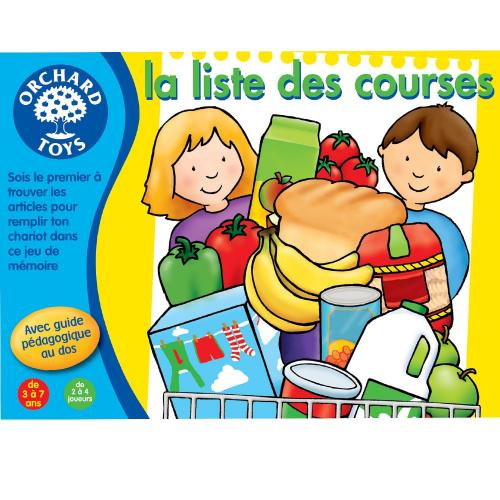 La liste des courses - Objectif Découverte.com